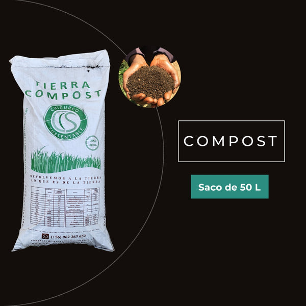 Saco De Compost 25 Kg - Vivero Cinco Pinos